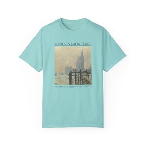 Claude Monet Shirt, London Shirt, Fine Art Gift, Indie Cottagecore ...