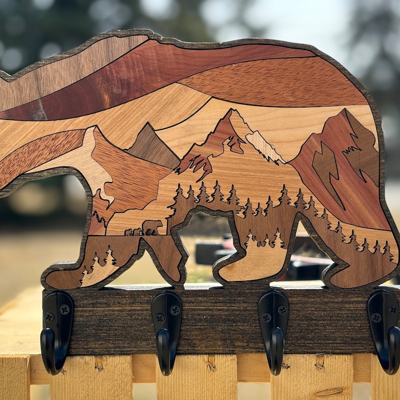 Rustic Key Holder - Etsy