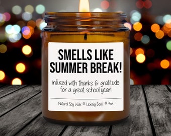 Gift for Teacher Day From Student Teacher Appreciation Gift Candle Best ...