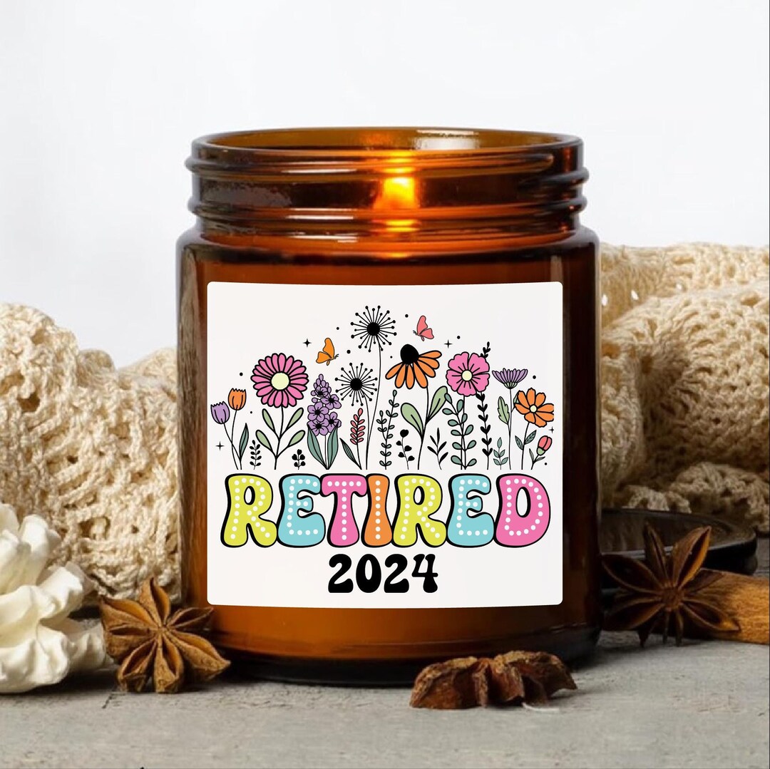 Custom Happy Retirement Gift Personalized Sweet Smell Like Retirement ...