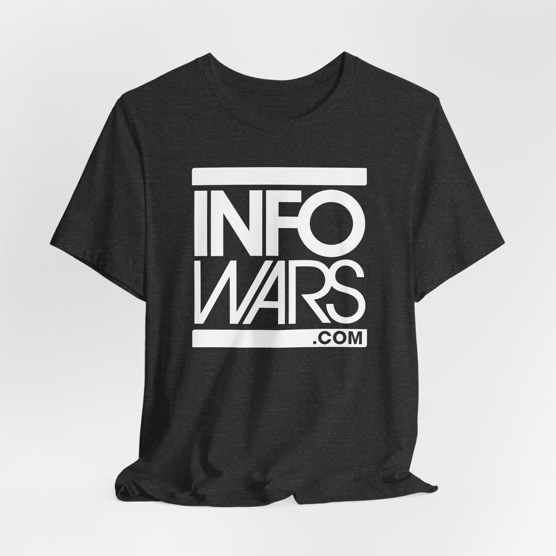 Infowars Stacked Logo T-shirt - Etsy
