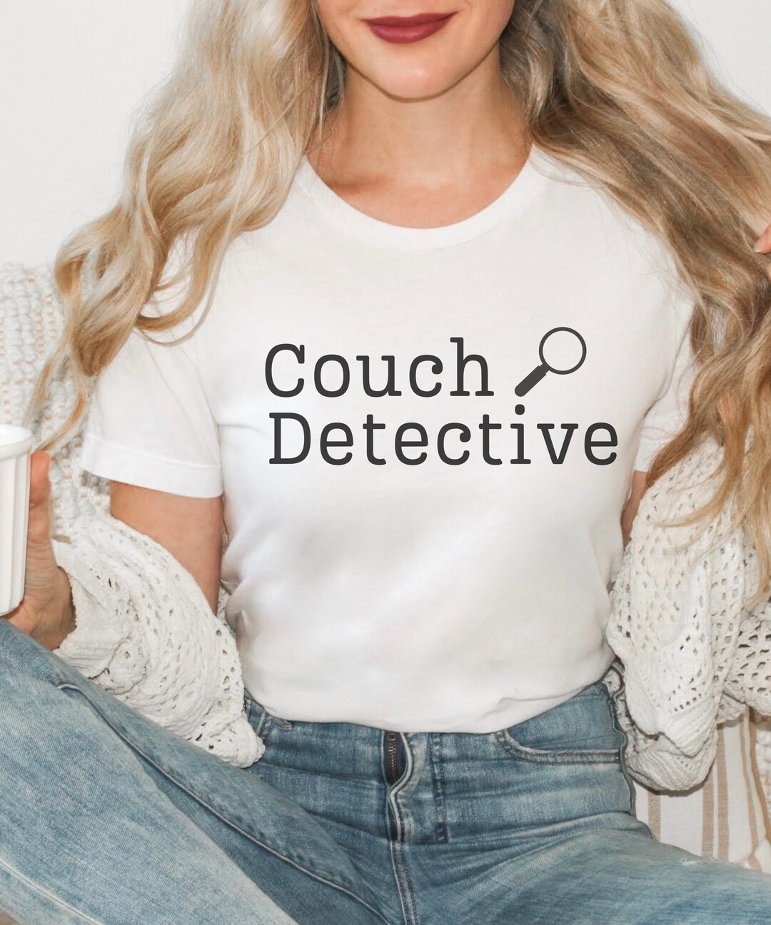 Couch Detective T-shirt, True Crime Lovers T-shirt - Etsy