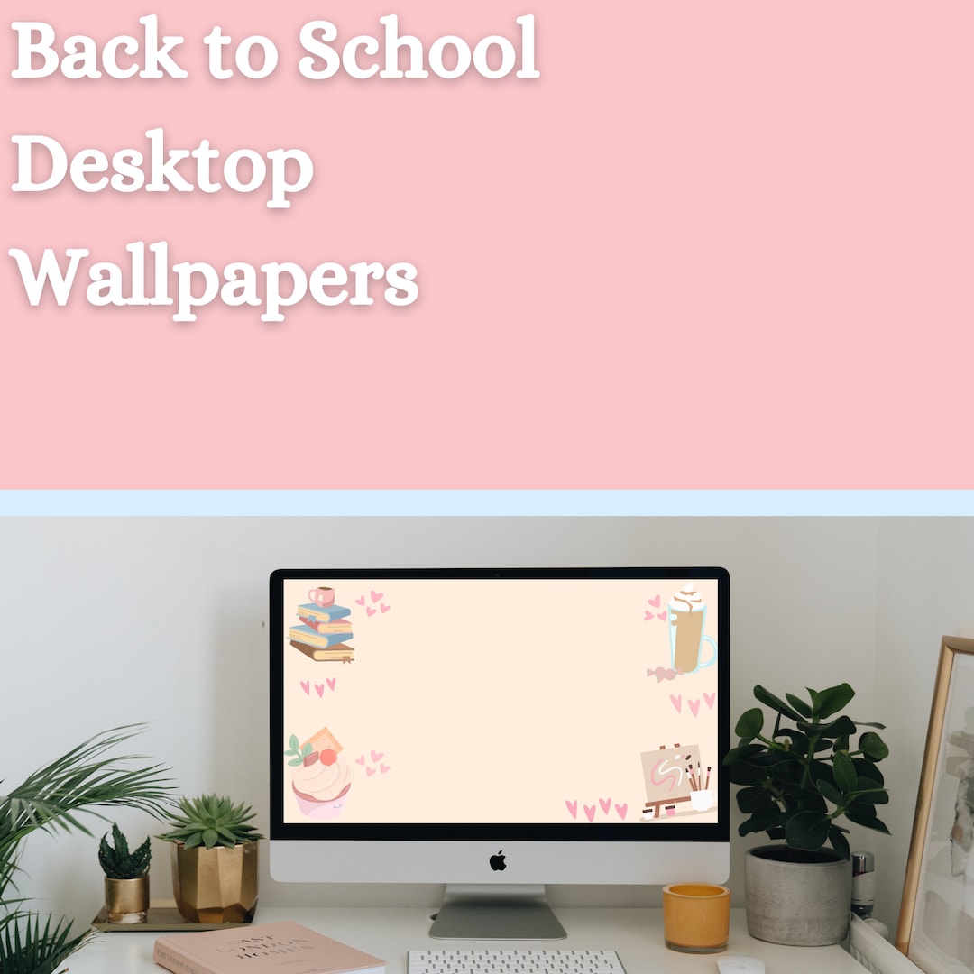 Girly Desktop Wallpaper, School Screensaver, Work From Home, Home ...