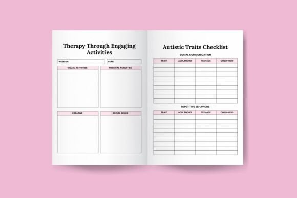 Editable 2024 Autism Planner - Etsy