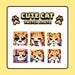 Cute Cat Emotes Twitch Youtube Facebook Kick Discord Streamer Pack ...