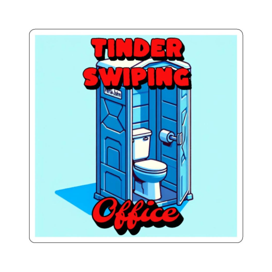 Tinder Swiping Office Oilfield Hard Hat Sticker Union Pipefitter Welder ...