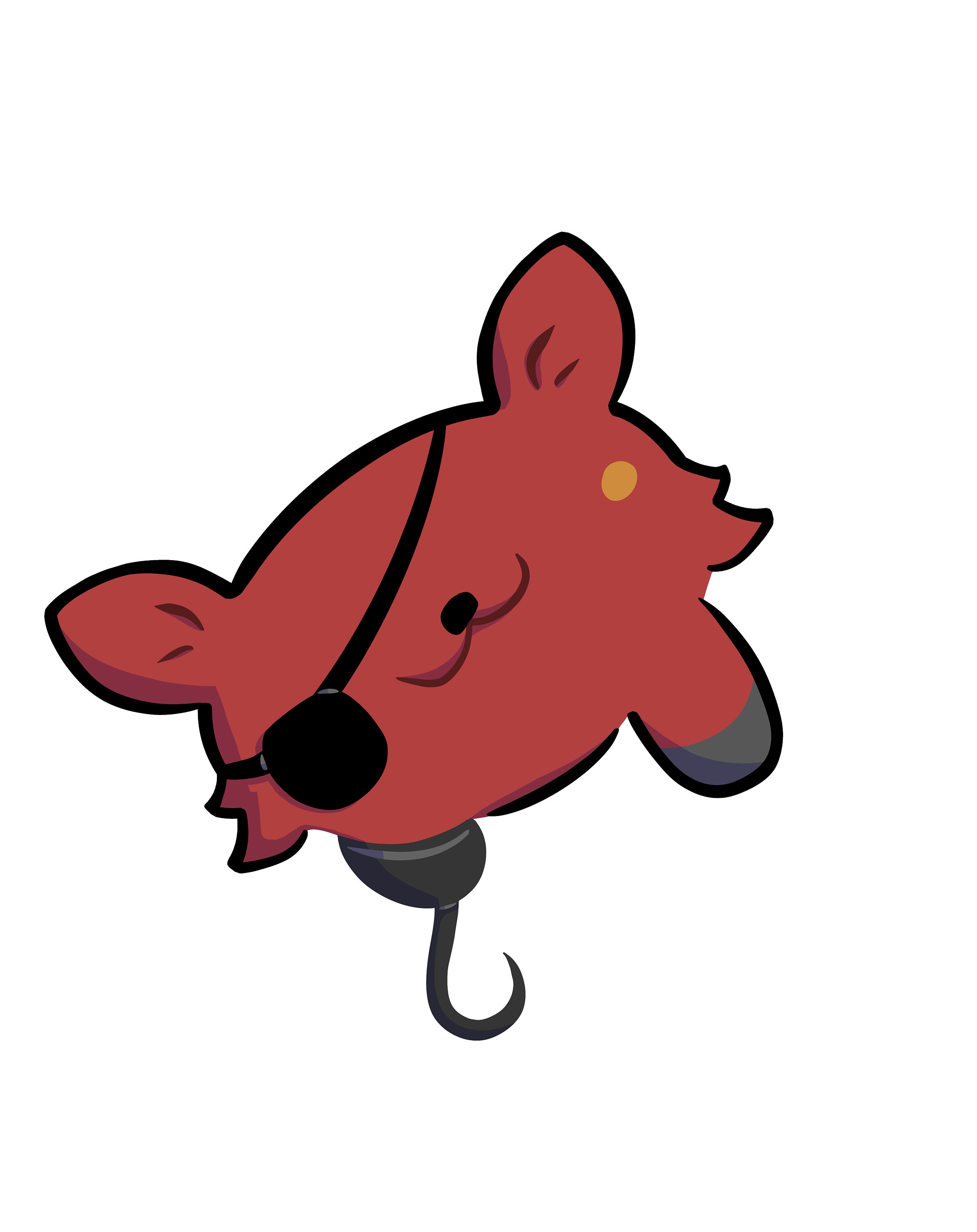 Five Nights at Freddys Foxy Vinyl Sticker Decal FNAF Original Art - Etsy