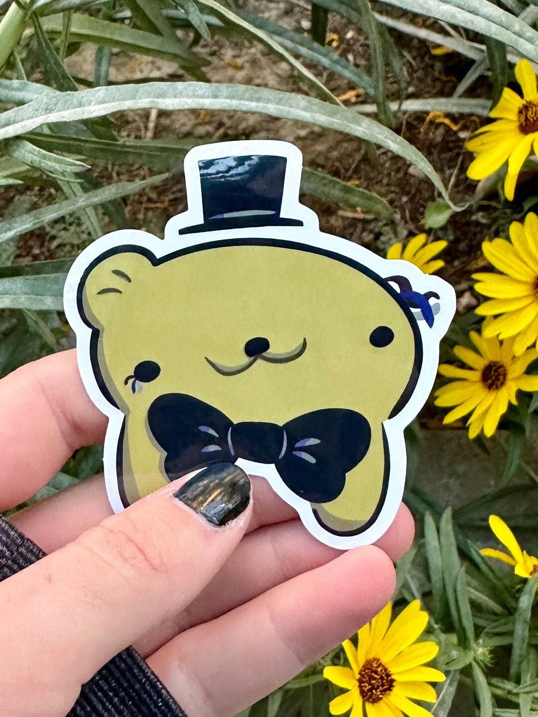 Five Nights at Freddys Golden Freddy Vinyl Sticker Decal FNAF Original ...