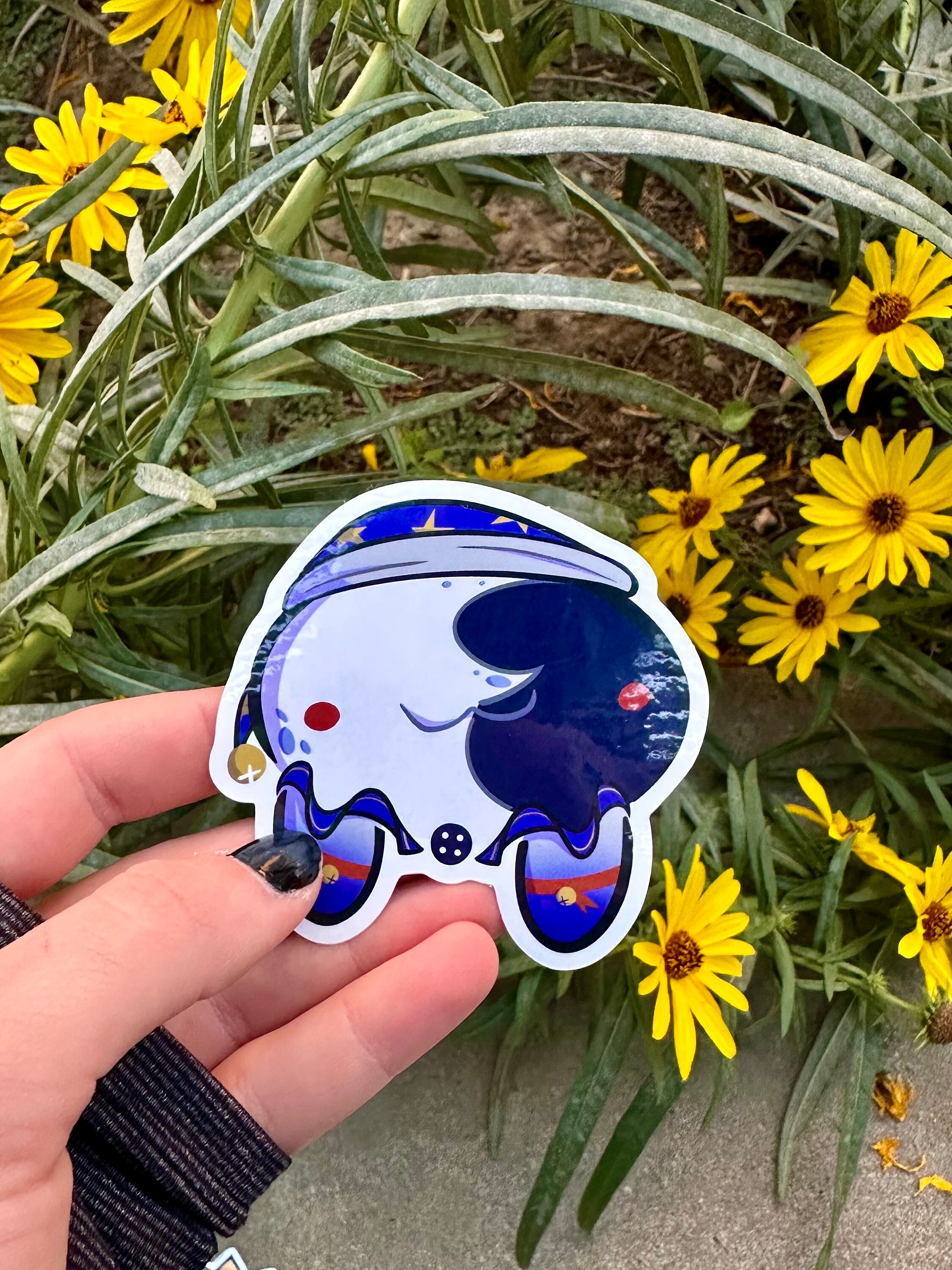 Five Nights at Freddys Sun and Moon Vinyl Stickers Decal security ...