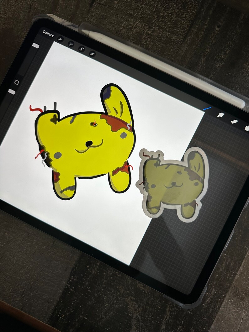 Five Nights at Freddys Springtrap Vinyl Sticker Decal FNAF Original Art ...