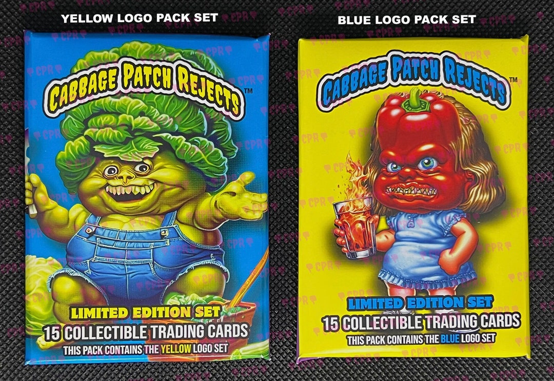 Like Garbage Pail Kids; CABBAGE PATCH REJECTS Trading Card Sets, Only ...