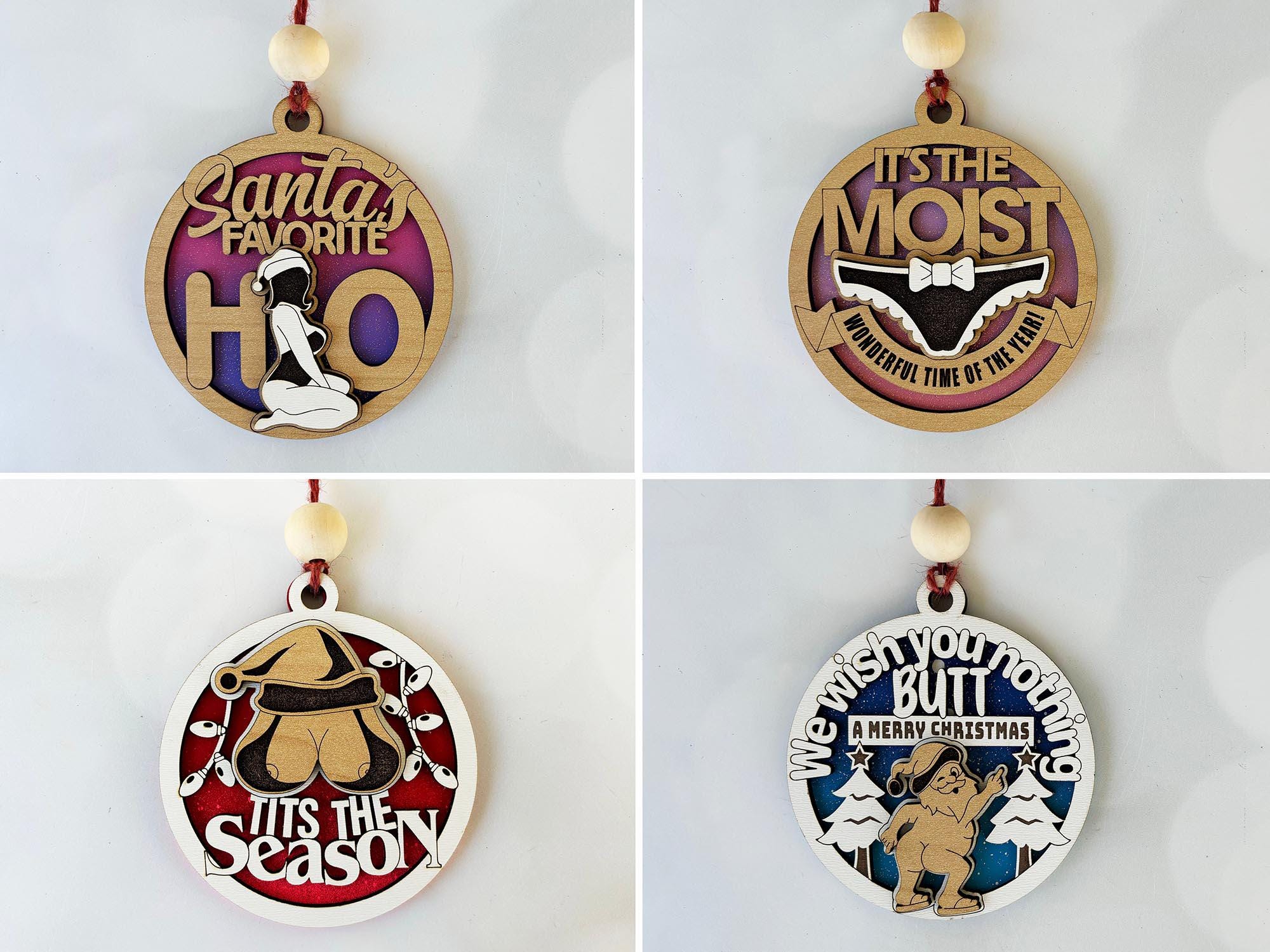 Sassy Christmas Ornaments - Etsy