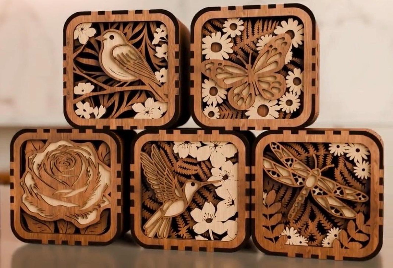 Wood Jewelry/trinket Box - Handmade - Etsy
