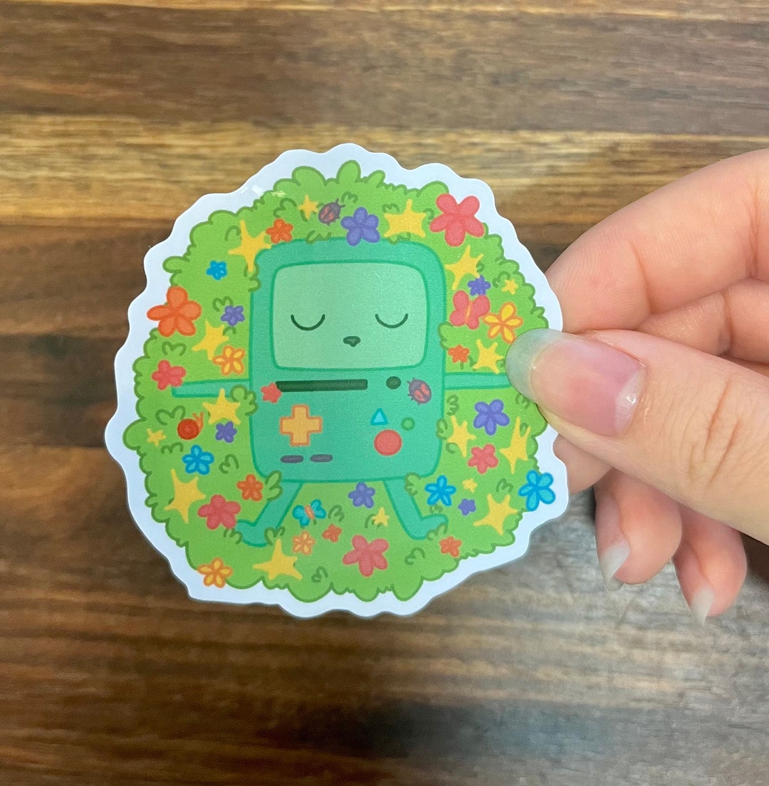 BMO Sticker Decal Cute Sticker Adventure Time Sticker Gifts for Friends ...