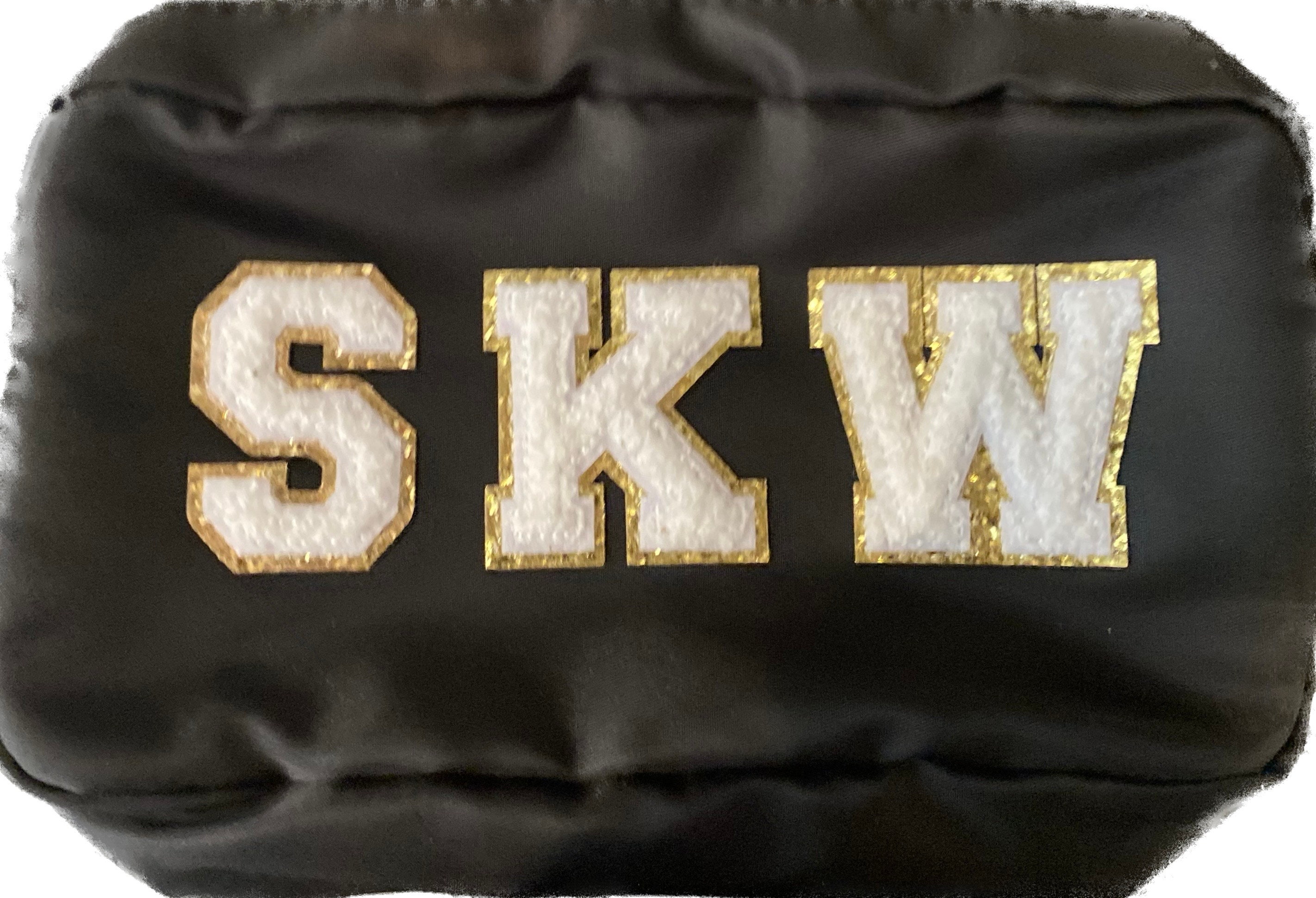 Nylon Chenille Letter Pouch, Custom Made - Etsy