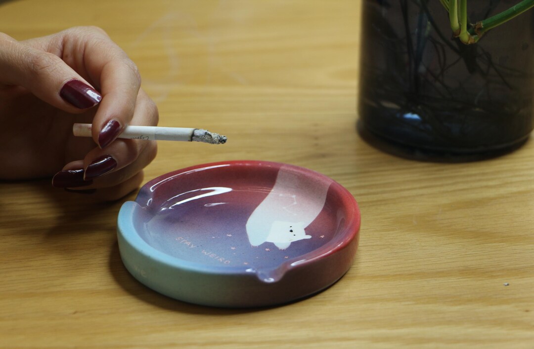 Handmade Ceramic Ashtray - Etsy