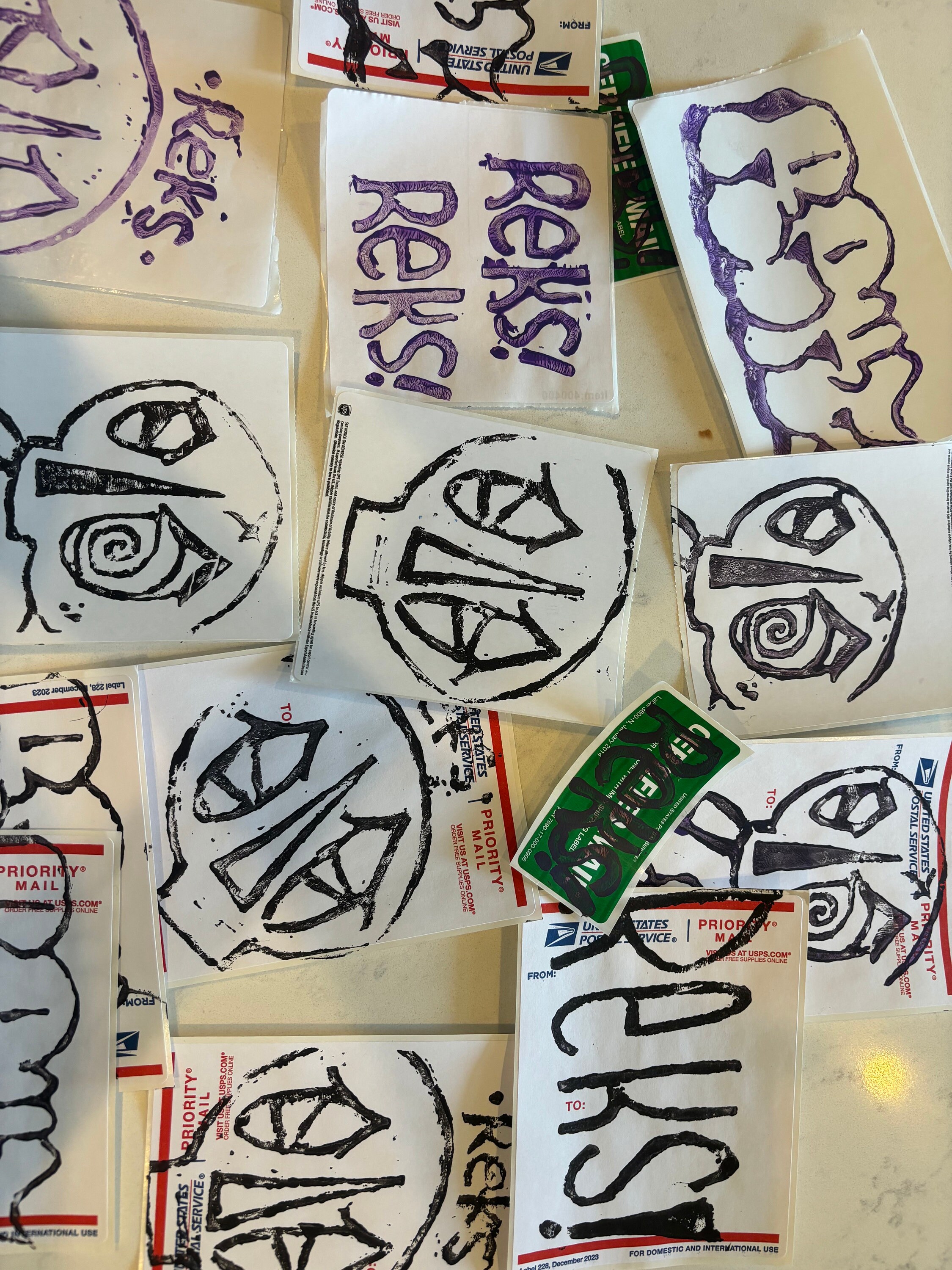 20 Pack of Graffiti Stickers - Etsy