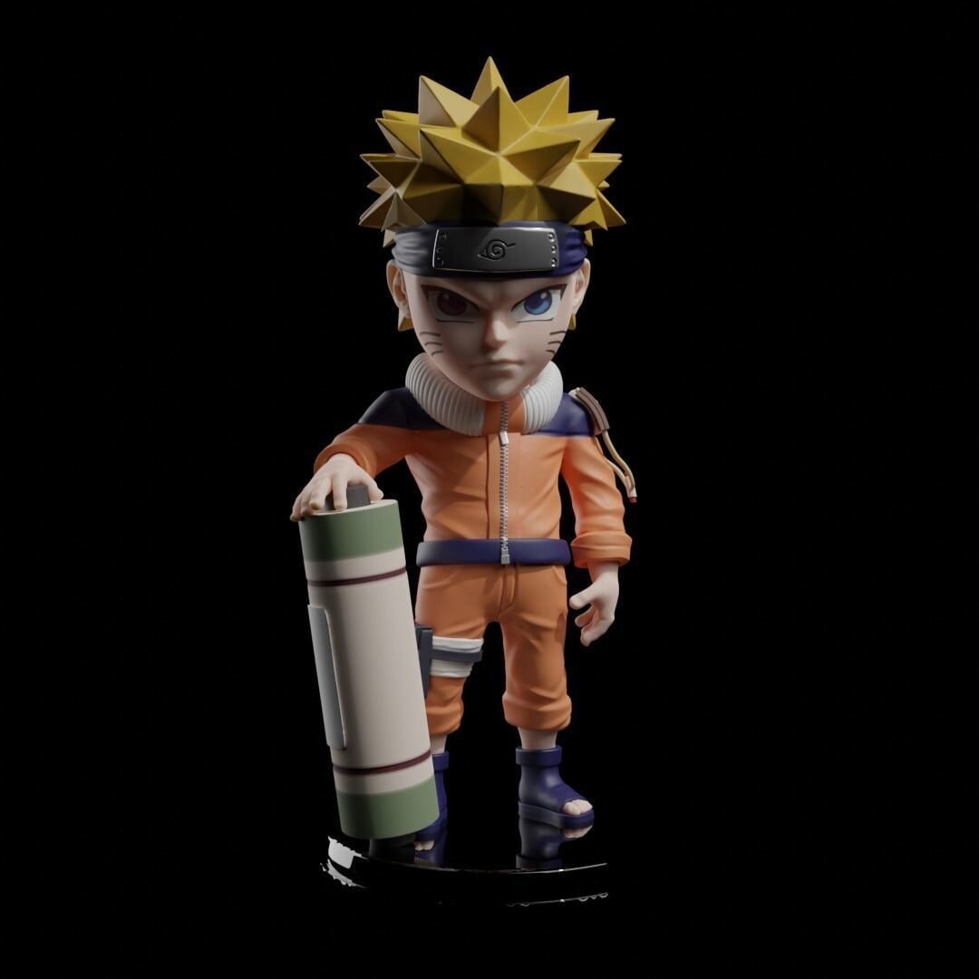 Naruto 3D STL Model STL 3D Printer Model 3D Printing 3D - Etsy