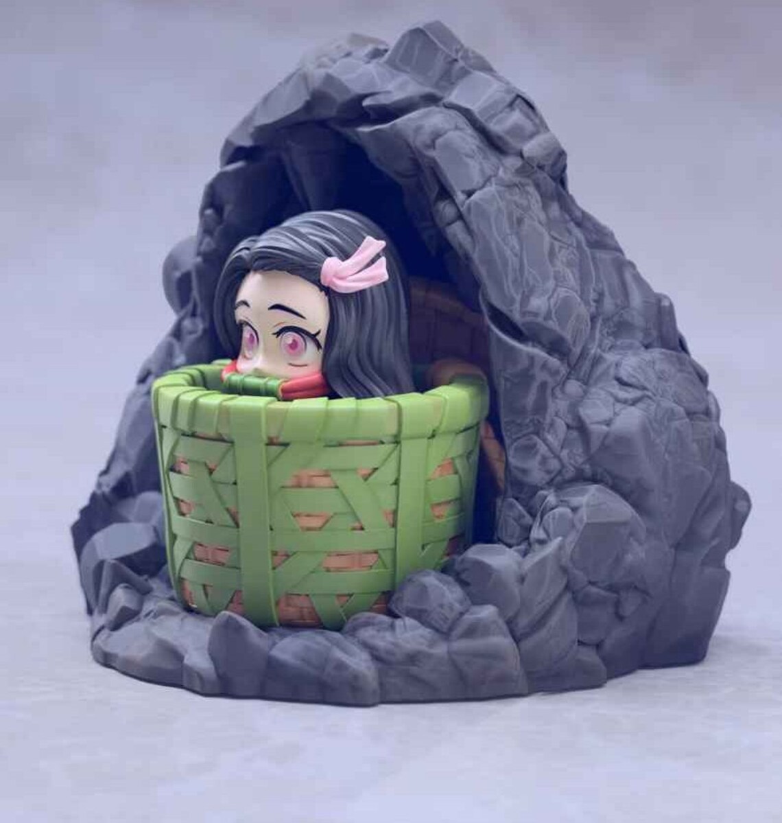 Nezuko Toy Figure Stl Model, 3D Stl Model, STL, 3D Printer Model, 3D ...