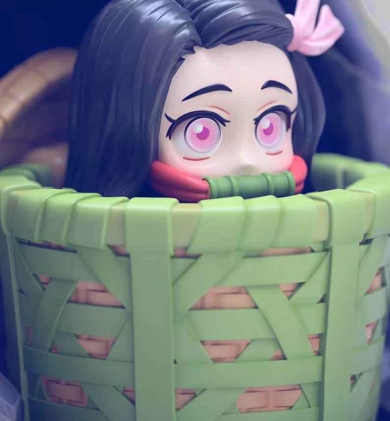 Nezuko Toy Figure Stl Model, 3D Stl Model, STL, 3D Printer Model, 3D ...