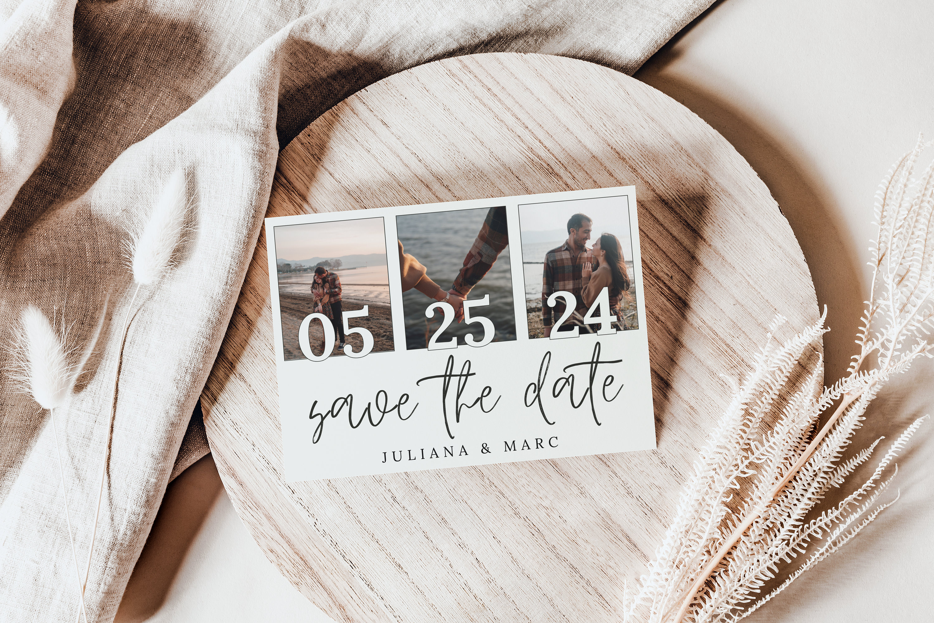 Postcard Save the Date Template Picture Save the Date Cards Wedding ...