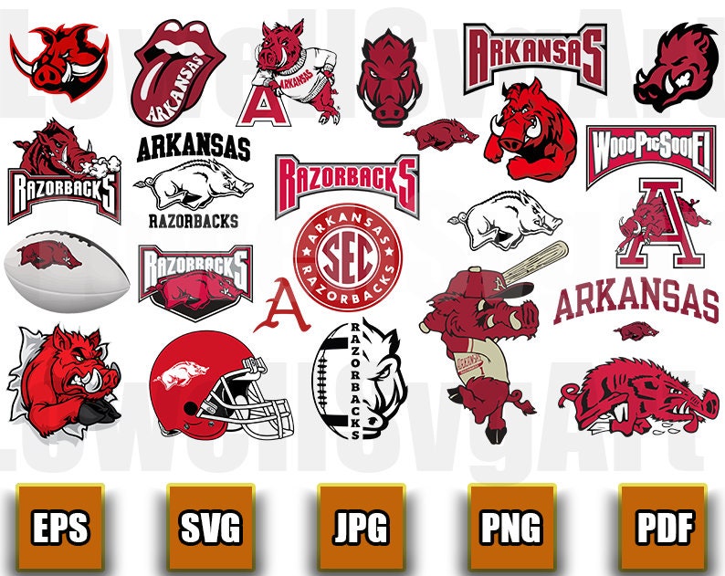 Arkansas Razorback Football Clip Art