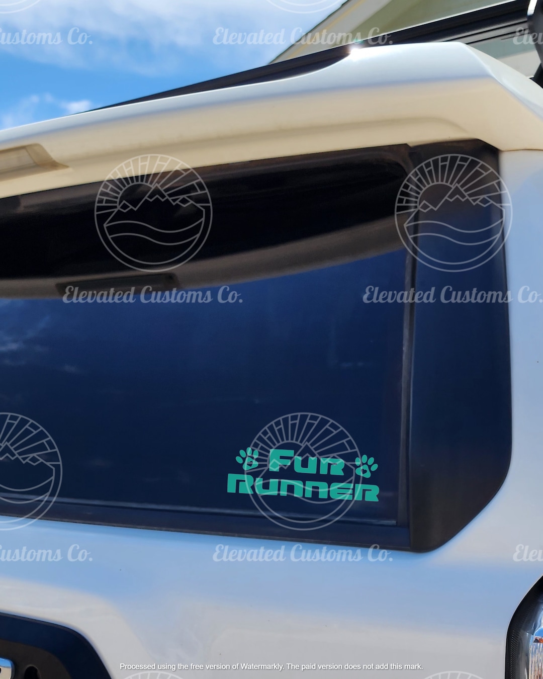 Fur Runner 4 Runner Window Decal - Etsy