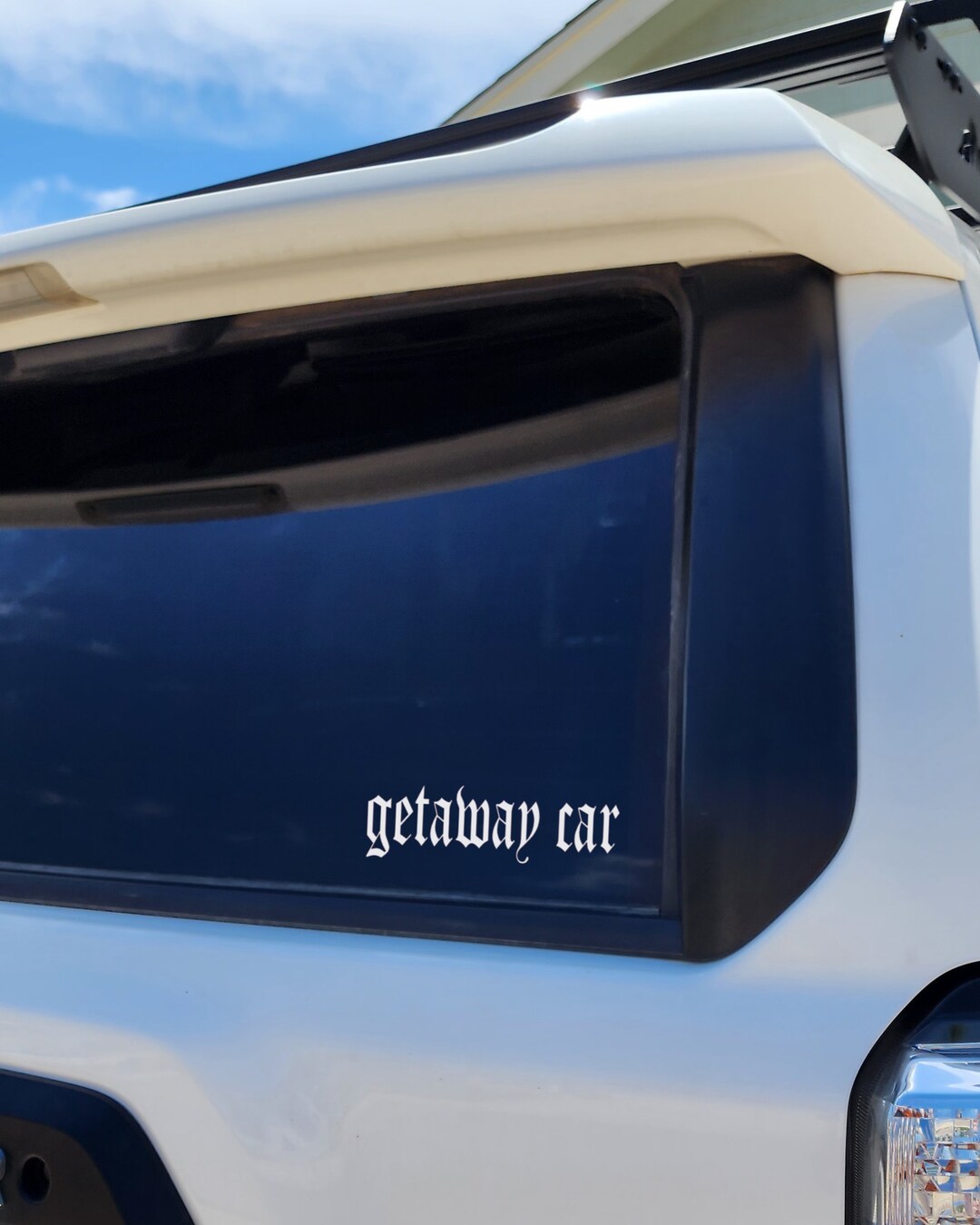 Getaway Car Vinyl Decal for Car Windows - Etsy