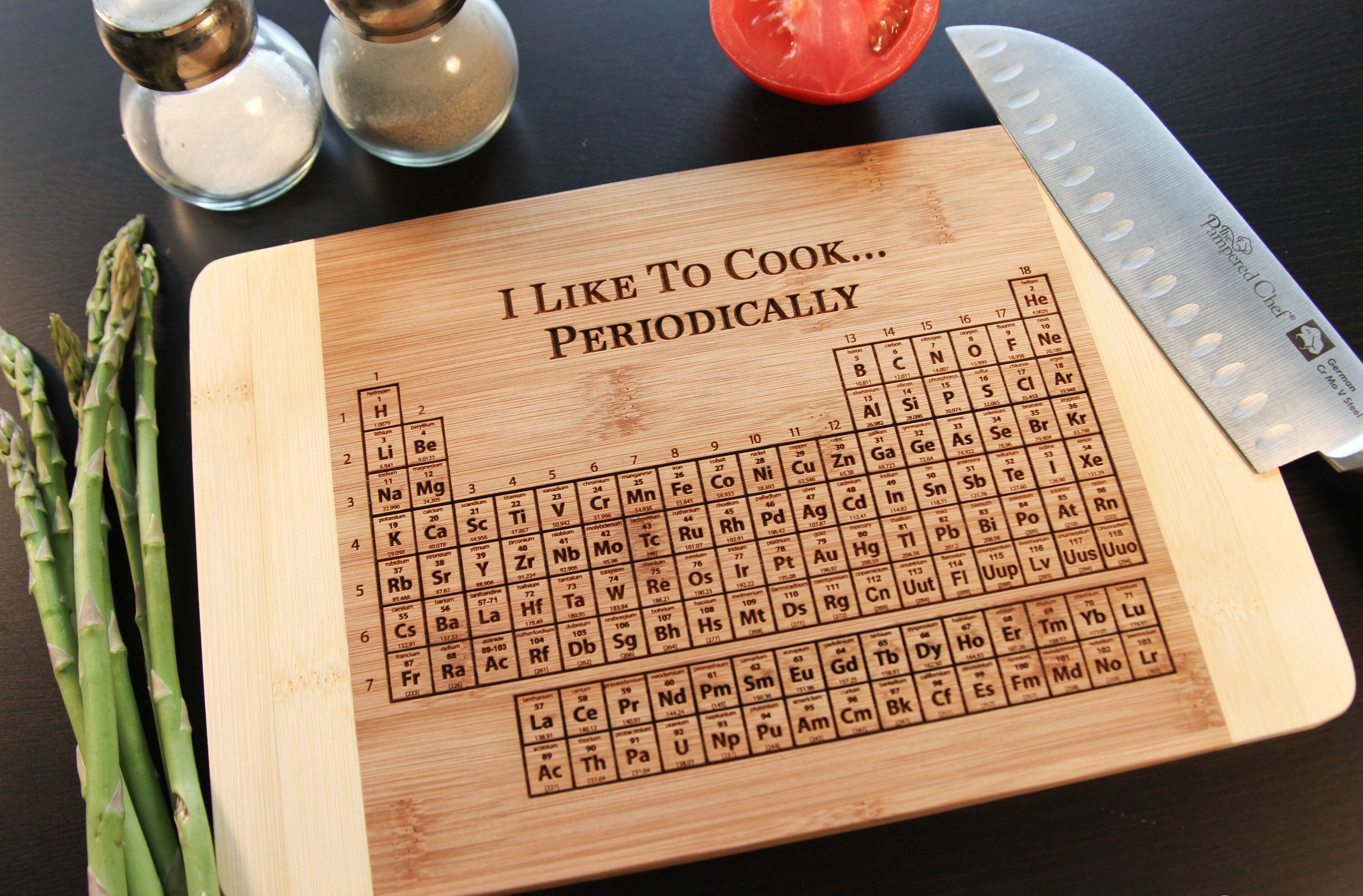 Periodic Table Personalized Cutting Board Gift for Her Valentines Day ...