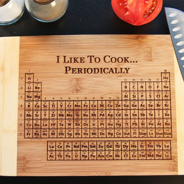 Personalized Periodic Table - Etsy