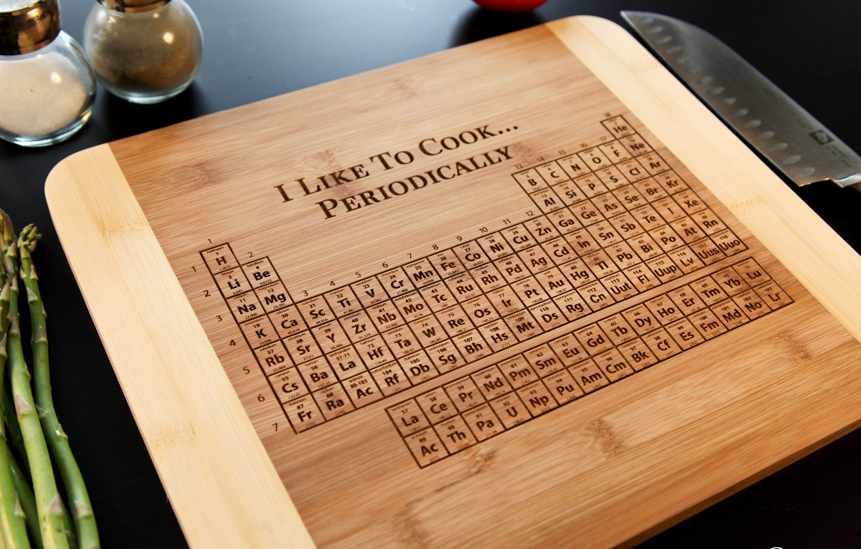 Periodic Table Personalized Cutting Board Gift for Her Valentines Day ...