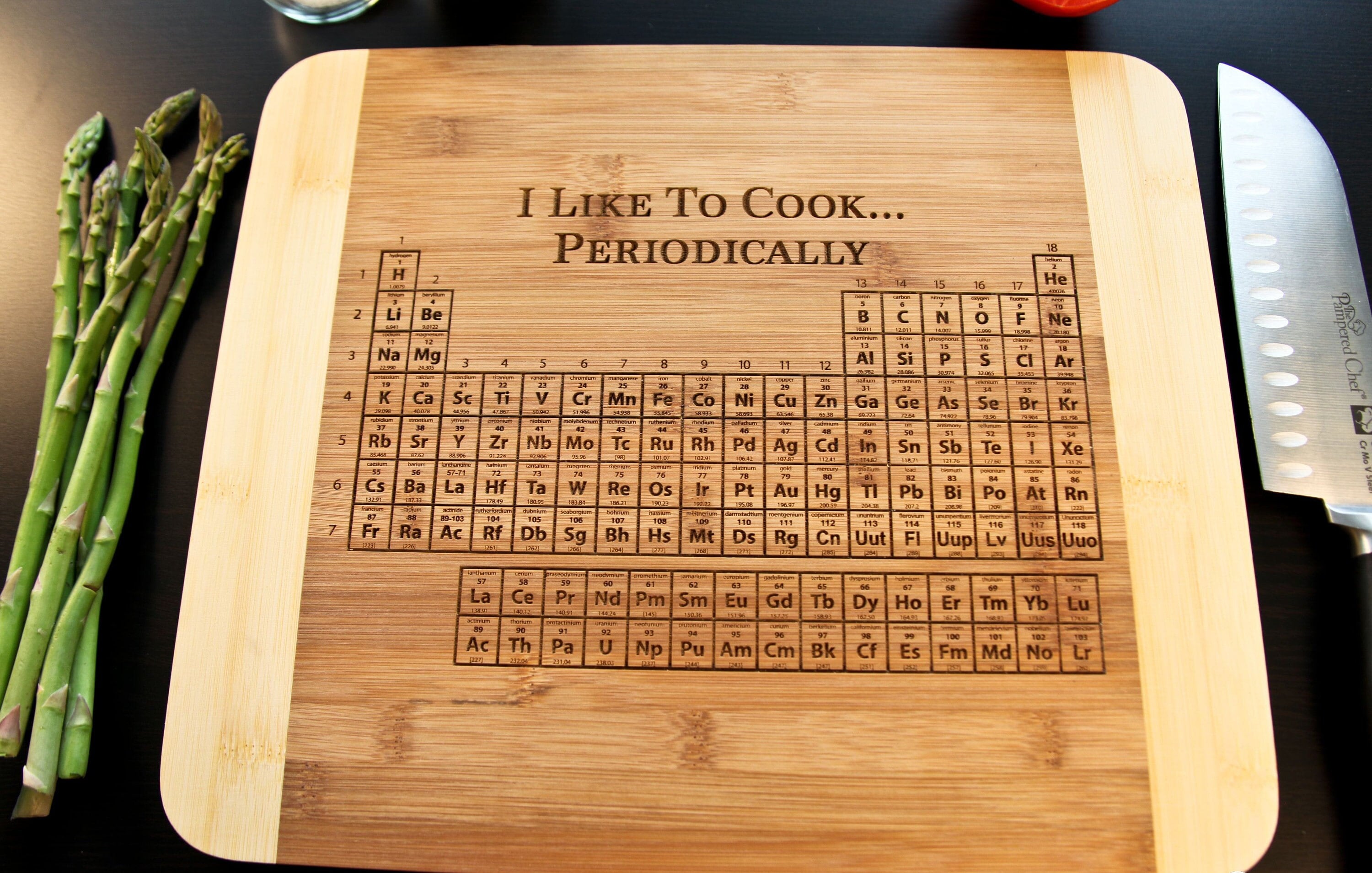 Periodic Table Personalized Cutting Board Gift for Her Valentines Day ...