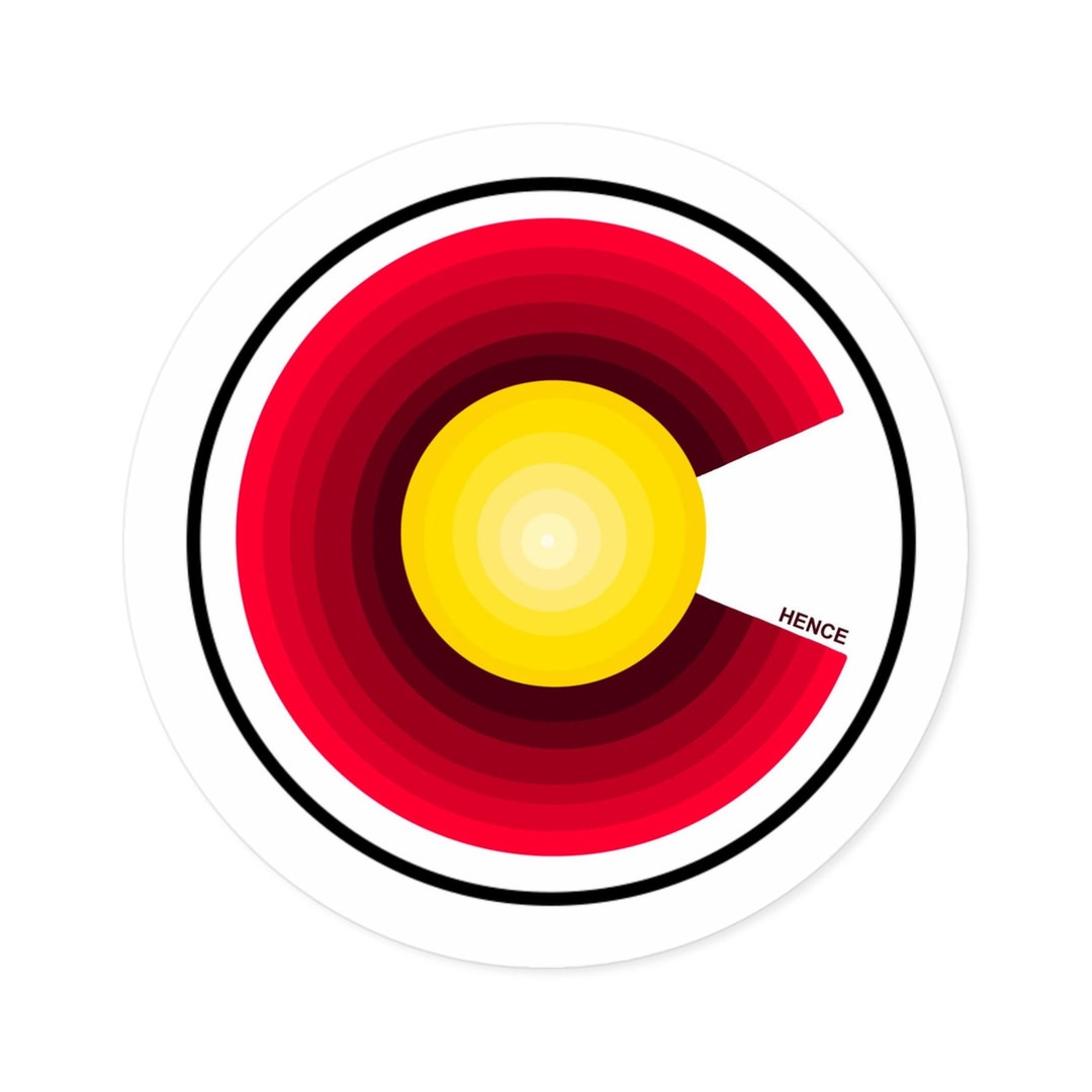 Colorado Flag Sticker - Etsy