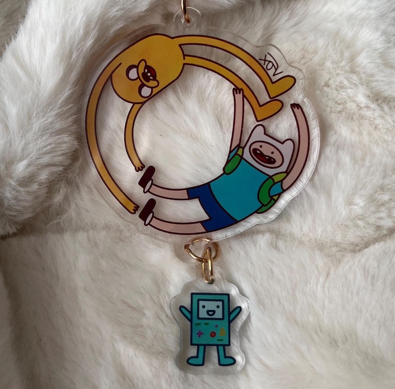 Adventure Time Keychain. - Etsy