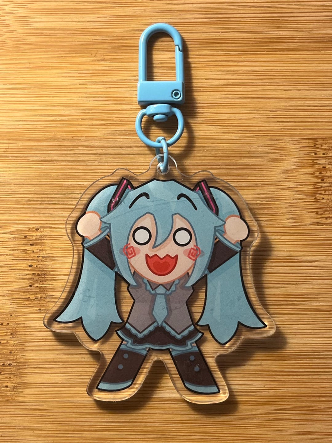 Hatsune Miku Keychain - Etsy