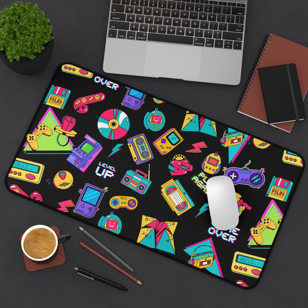 Y2K Cute 90s Deskmat Retro Vintage 90s Toys Desk Mat Cute - Etsy