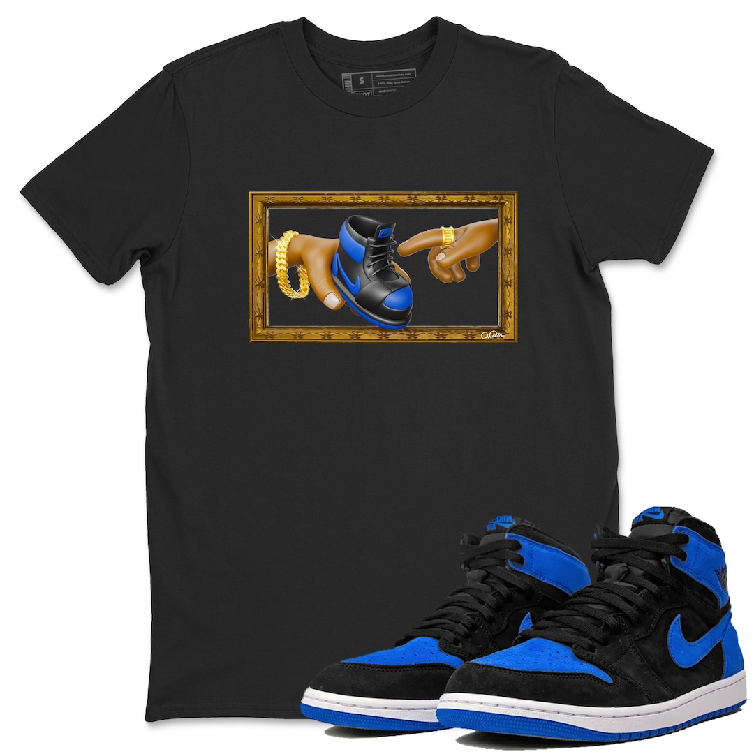 The Creation of Adam Unisex T-shirt - Sneaker Shirt to Match 1s Royal ...