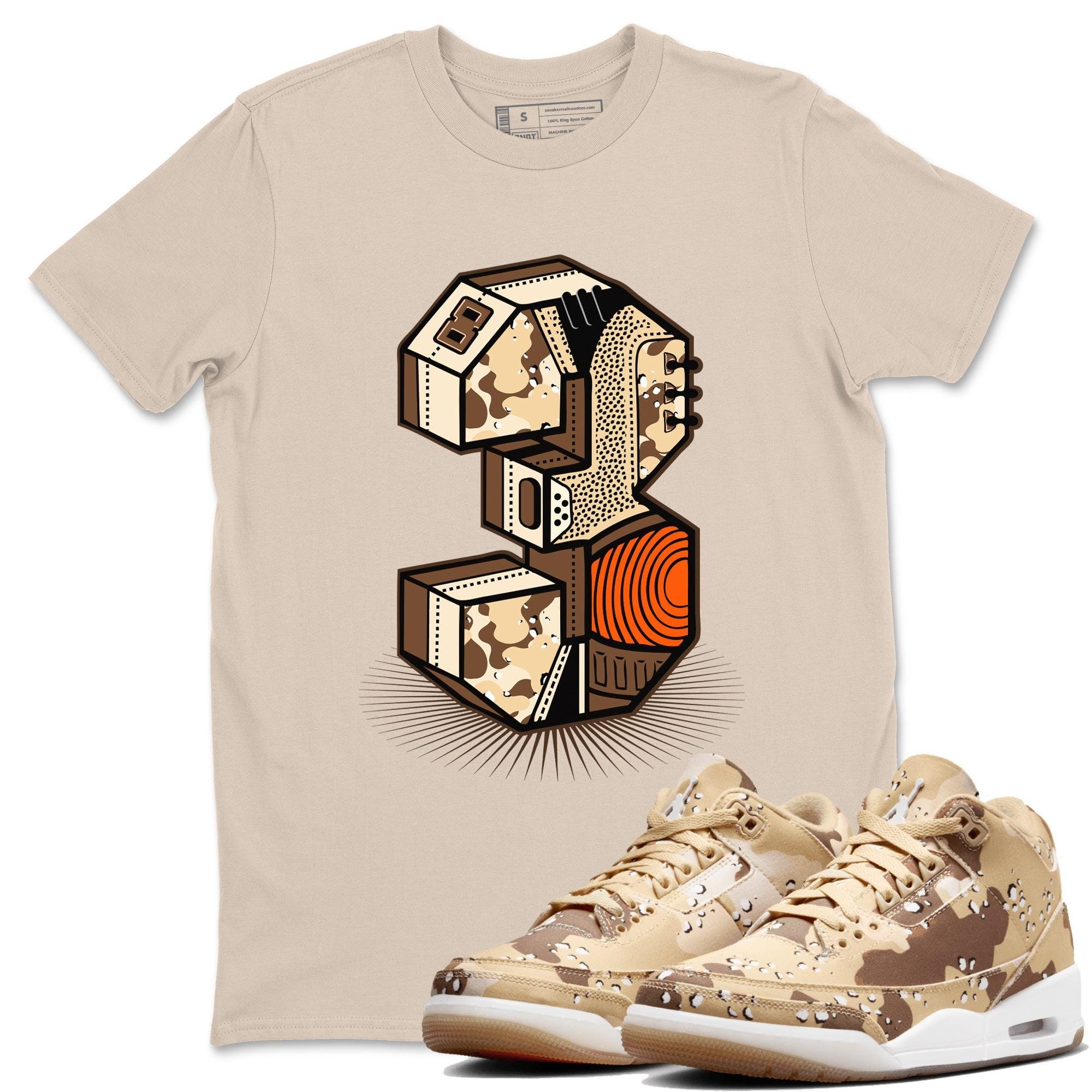 Number Statue Unisex Shirts to Match Jordans 3s Desert Camo - Etsy