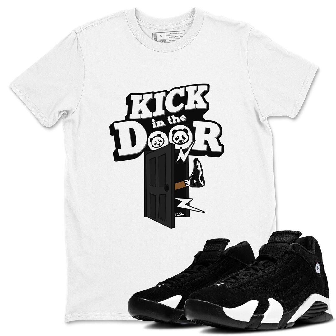 Kick in the Door Sneaker Tee Casual Unisex Cotton Sneaker T-shirt to ...