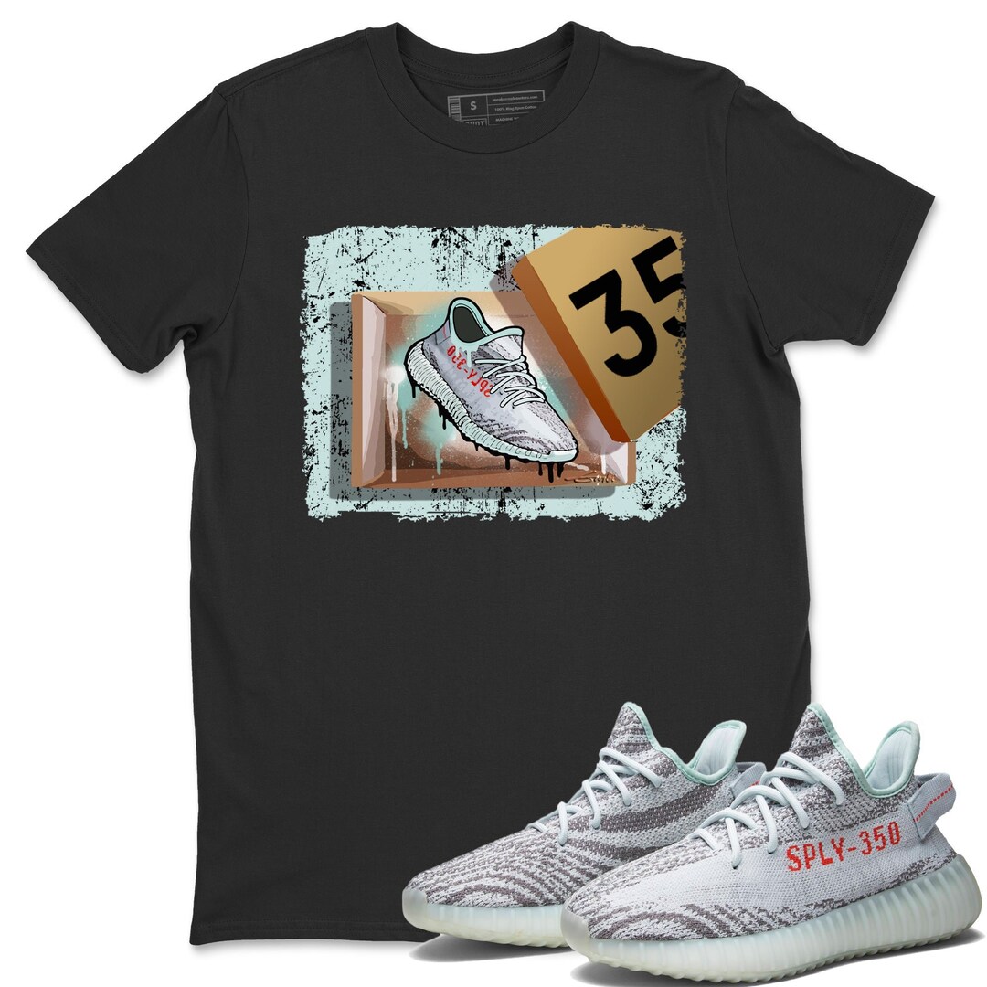 New Kicks Unisex Shirts to Match Jordans Yeezys 350 Blue Tint - Etsy