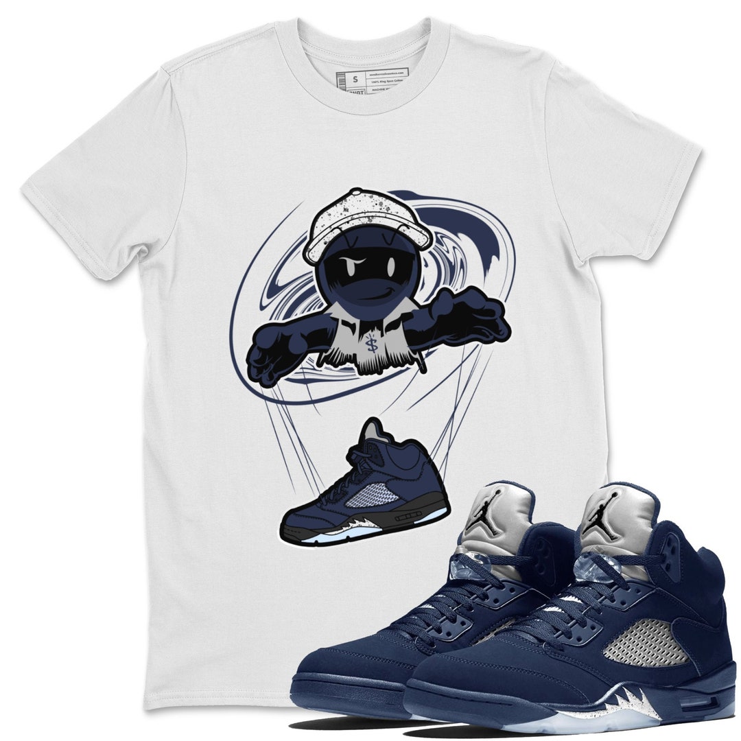 Marionette Unisex Crew Neck Sneaker Matching Tee Shirt to Match 5s ...