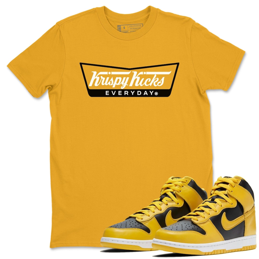 Krispy Kicks Unisex Crew Neck Sneaker Matching Tee Shirt to Match Dunks ...