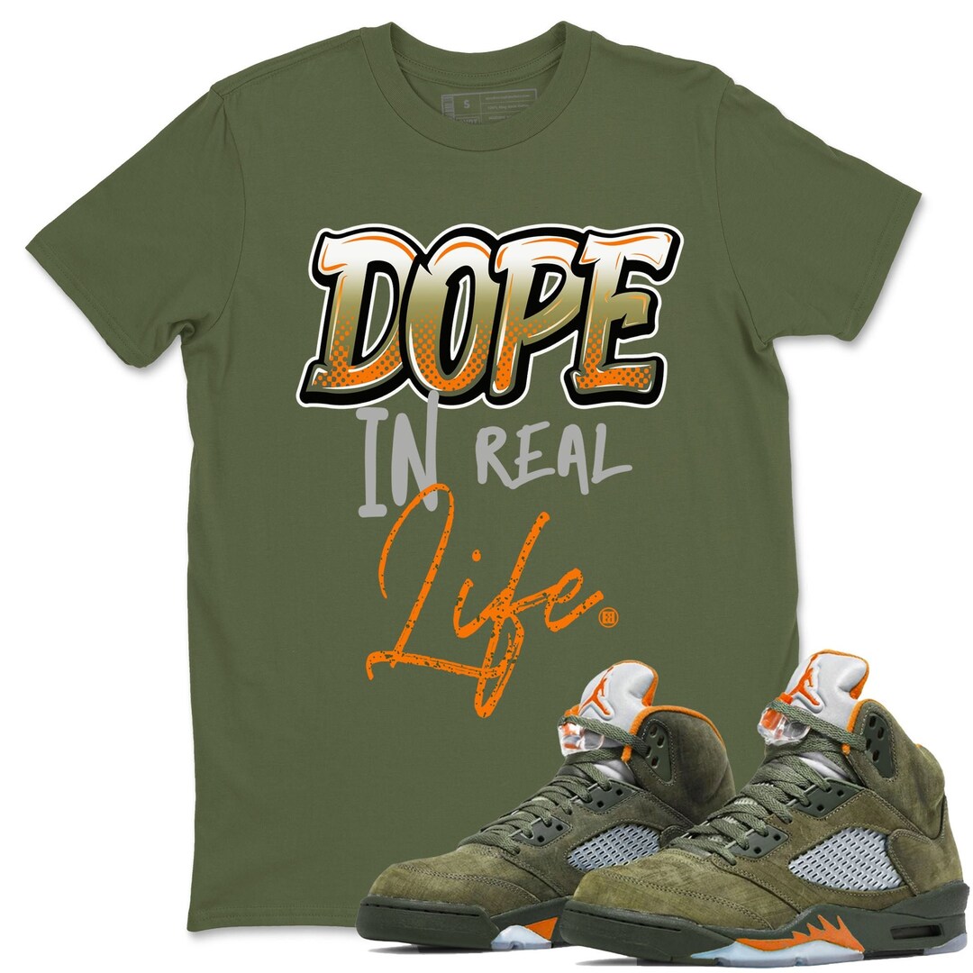 Dope in Real Life - 5s Olive - Etsy