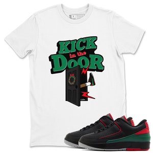 Kick in the Door Unisex Crew Neck Sneaker Matching Tee Shirt to Match ...