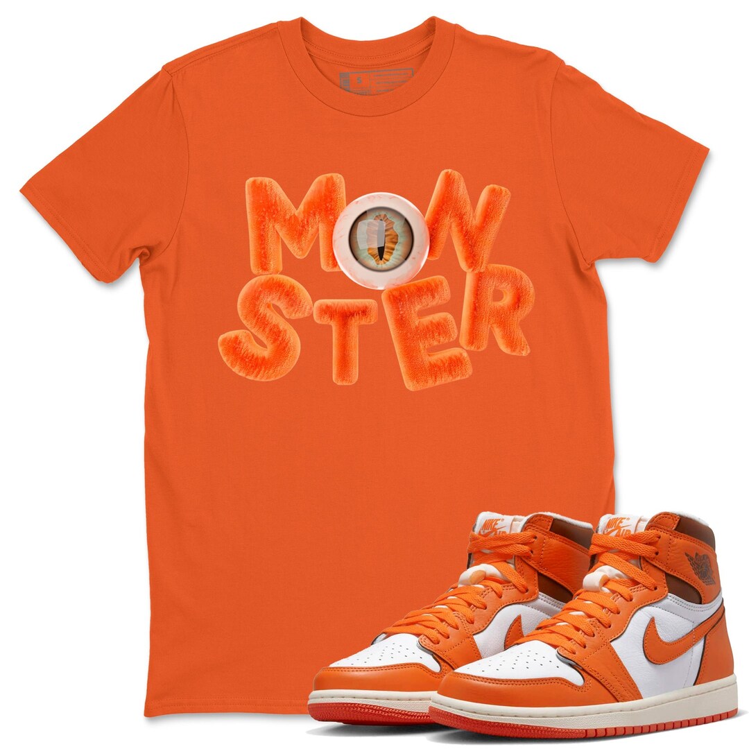 Monster - Sneaker Shirt to Match 1s Starfish - Etsy