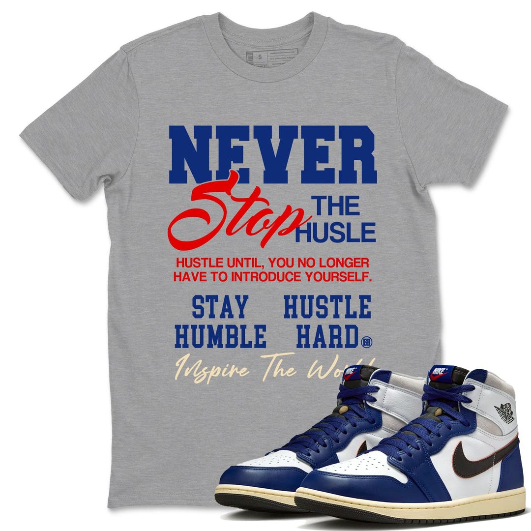 Never Stop the Hustle - 1s Rare Air "deep Royal Blue" - Etsy