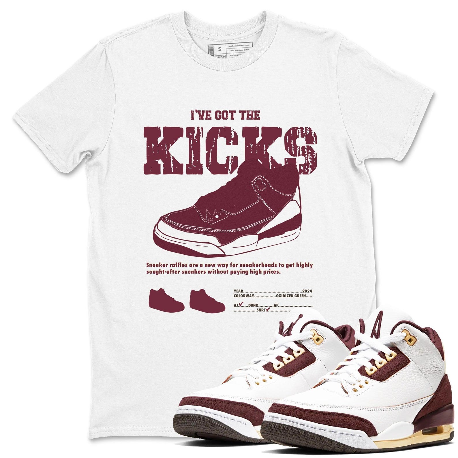 I've Got the Kicks Sneaker Tee Casual Unisex Cotton Sneaker T-shirt to ...