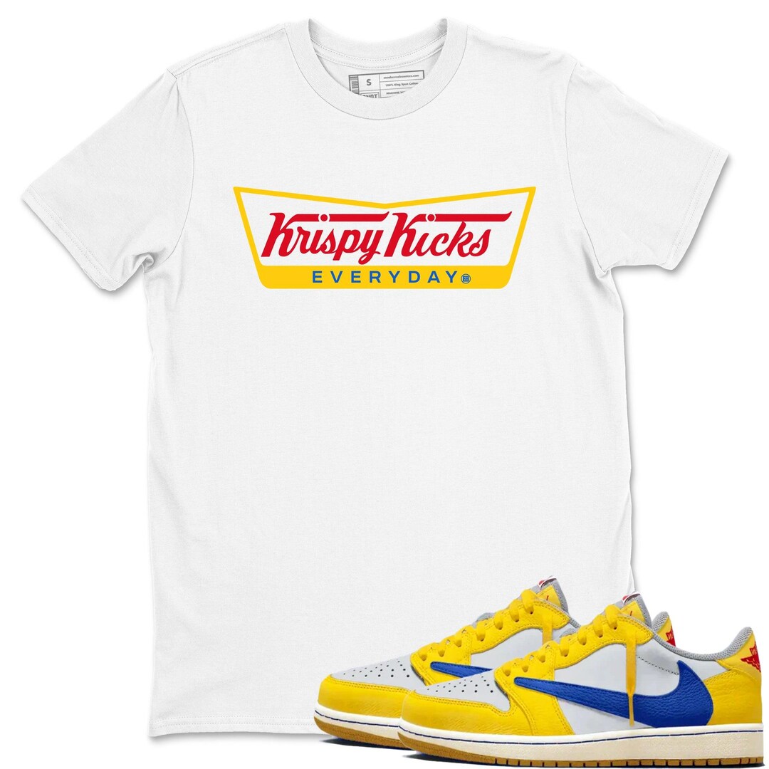 Krispy Kicks Sneaker Tee - Casual Unisex Cotton Sneaker T-shirt to ...