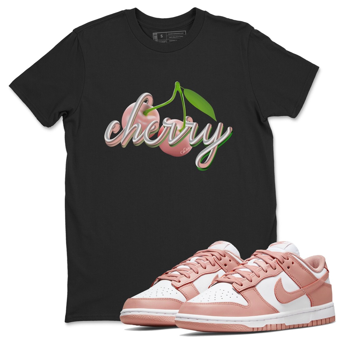 Cherry - Sneaker Shirt to Match Dunks Rose Whisper - Etsy