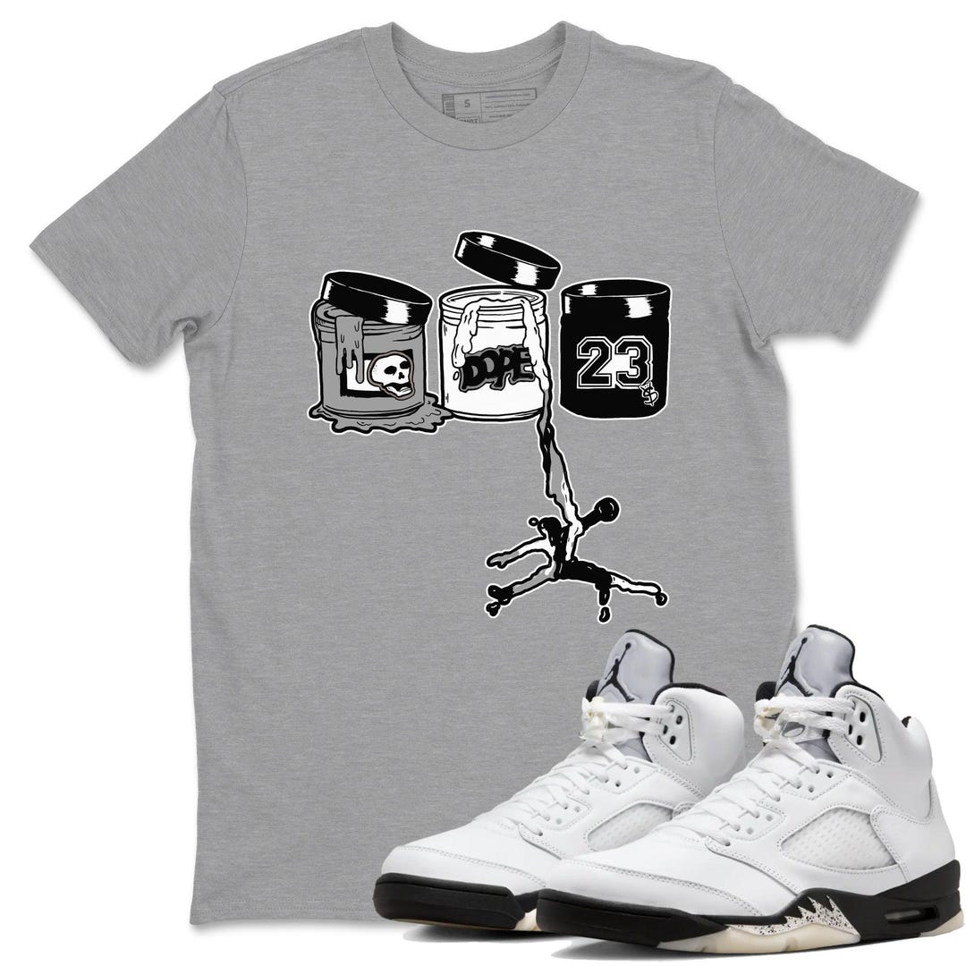 Jordan Paint - 5s White Black - Etsy